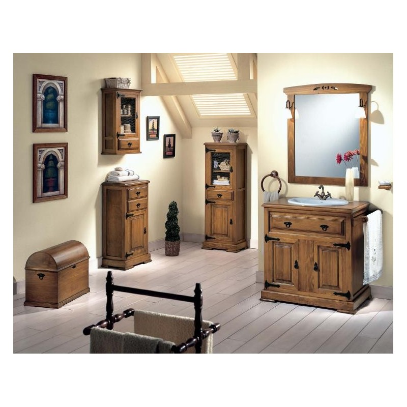 Mueble de baño colonial